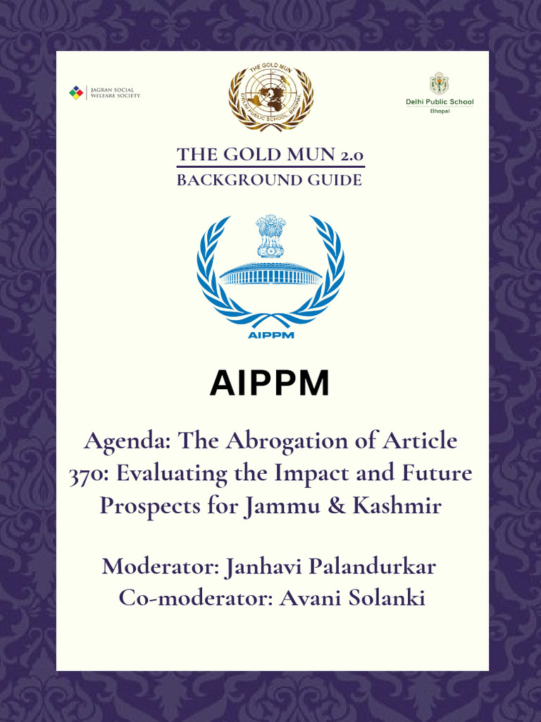 AIPPM Background Guide GOLD MUN | PDF