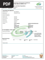CK Certificate for Best Fleet Trading | PDF