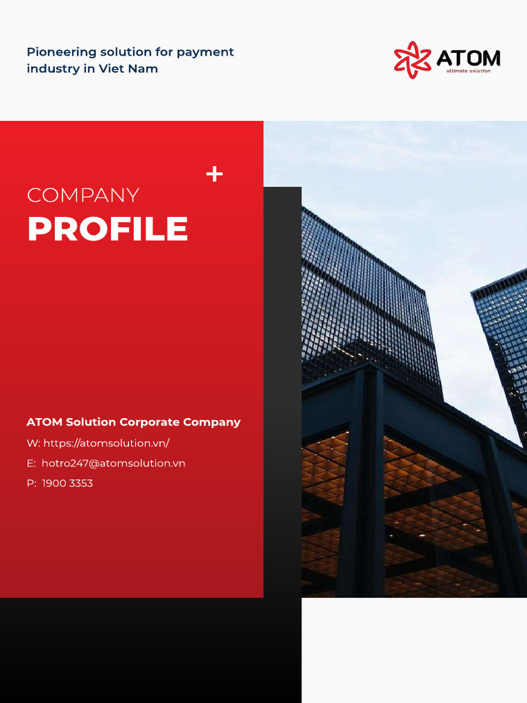 Atom Company Profile en | PDF