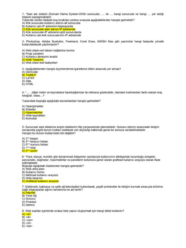 Vize_Web Tasarımı_2023 Bahar | PDF