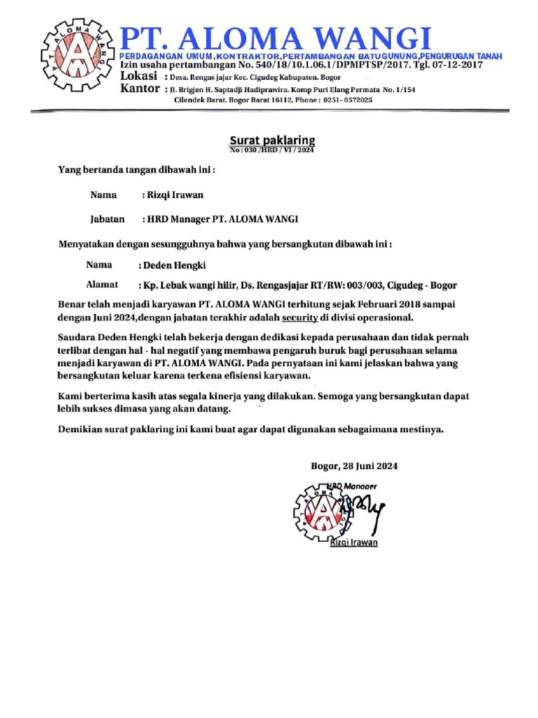 DEDEN HENGKI KPA | PDF