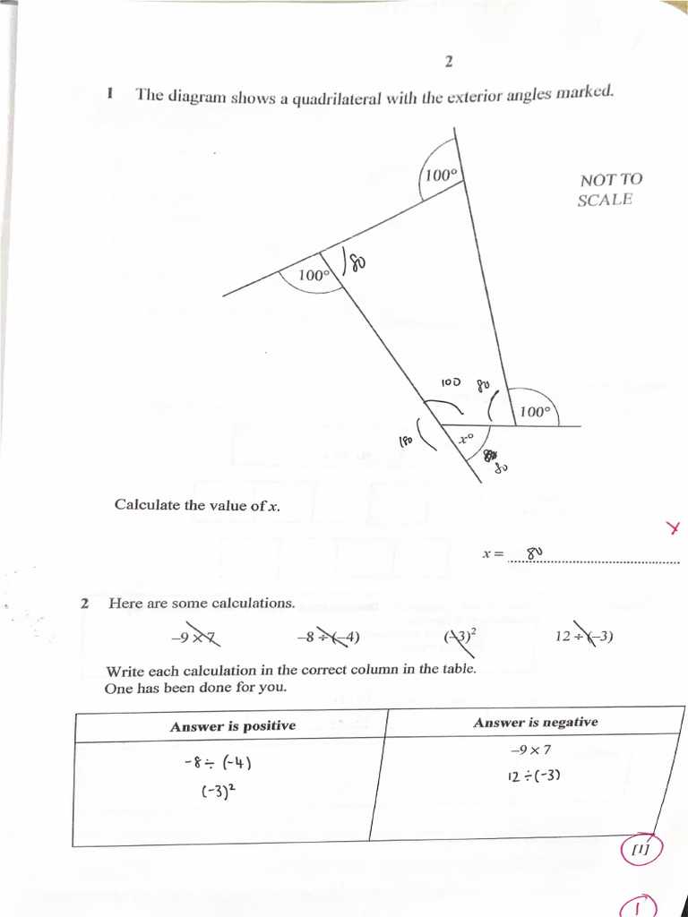 Mock Checkpoint Assessment (P1 & P2) (19 Feb 2025 at 12:12) 2 | PDF