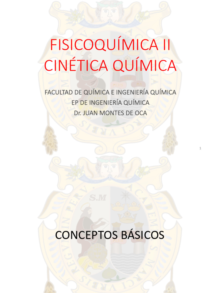 Fundamentos de Cinética Química | PDF | Cinética química | Velocidad de ...