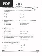 MATH 140 Practice Exam I | PDF | Matrix (Mathematics) | System Of ...