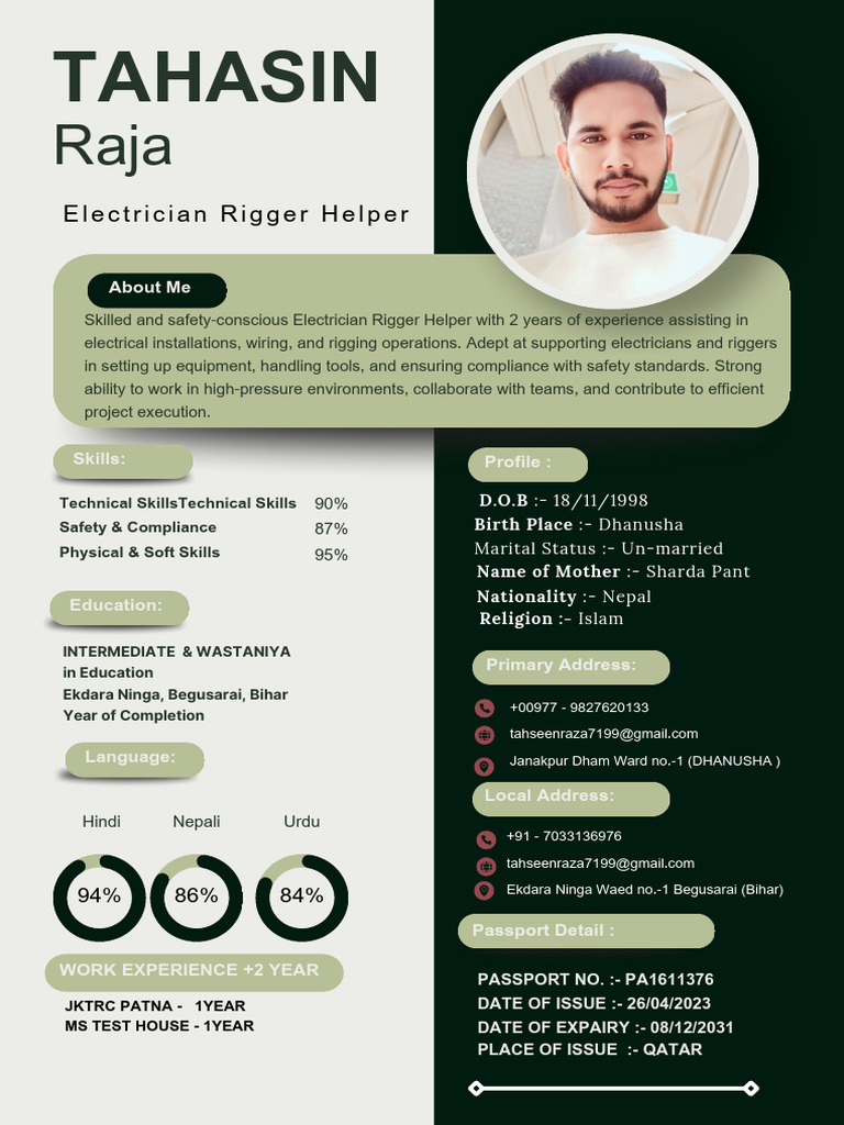 Tahseen Raja Resume | PDF