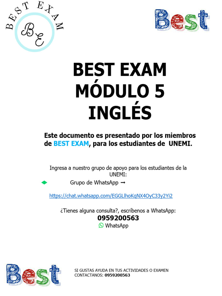 Módulo 5 by Best Exam | PDF
