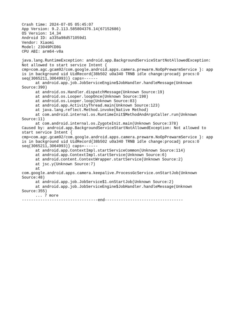 Crash 20240705 | PDF