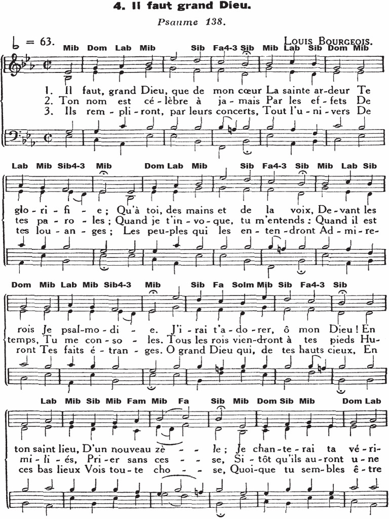 AF004 Il Faut Grand Dieu | PDF