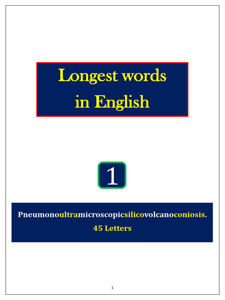 Longest-words-in-English.-pdf | PDF