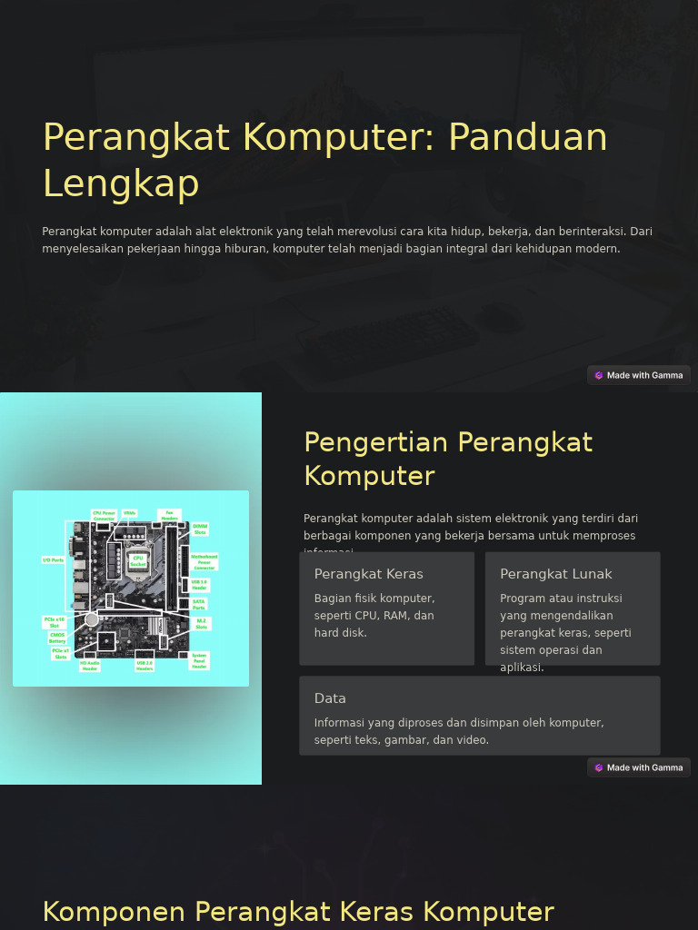 Perangkat Komputer Panduan Lengkap | PDF