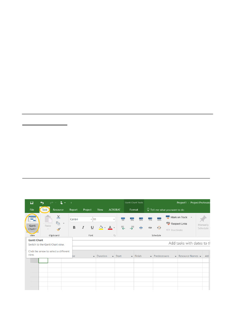 MS Project 2016 Lab: Housing Project Guide | PDF | Software | Computing