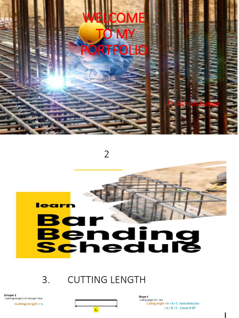 Bar Bending Schedule (BBS) - 1 | PDF
