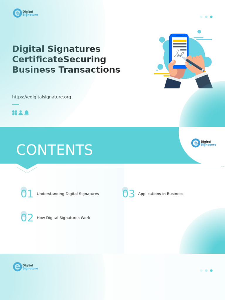 Digital Signatures Certificate | PDF | Public Key Cryptography | Encryption