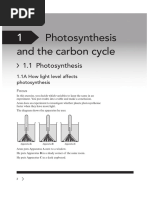 PRACTICAL 1 Effect of Light Intensity On Photosynthesis | PDF