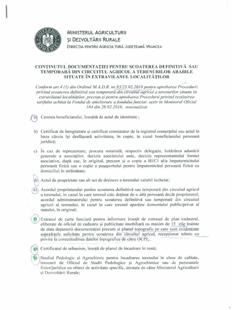 Acte Necesare DAJ | PDF