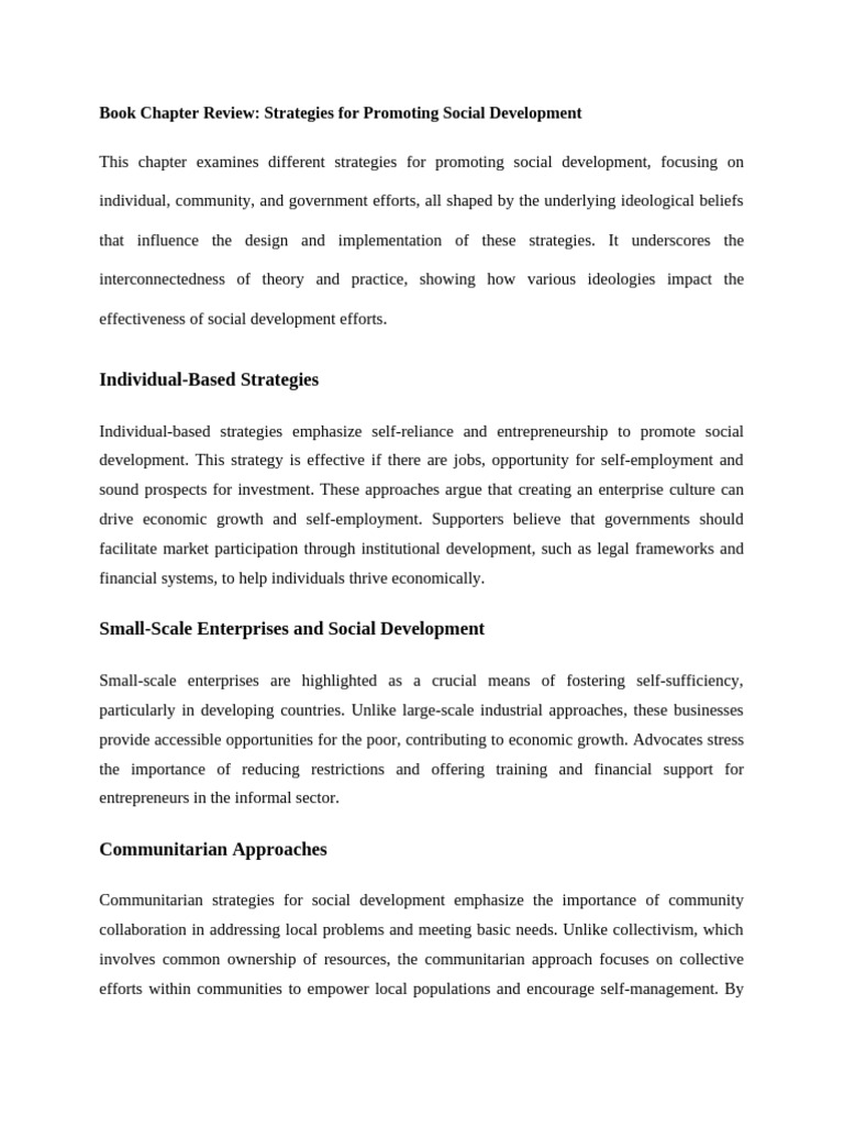 Book Chapter Review Section 4 | PDF | Sustainability | Entrepreneurship
