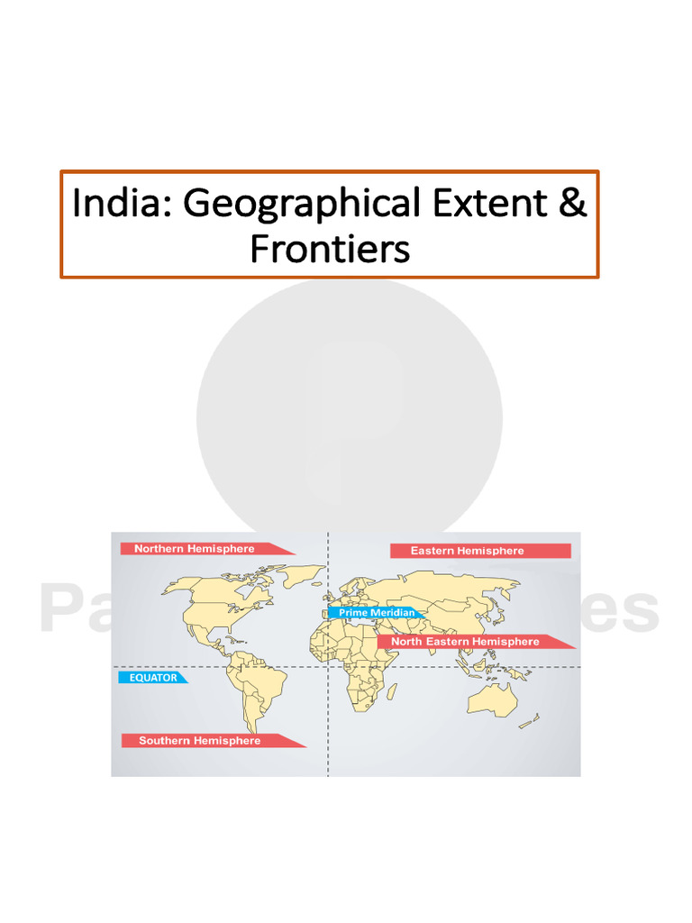 India's Geographical Boundaries Explained | PDF | Kashmir | Earth Sciences