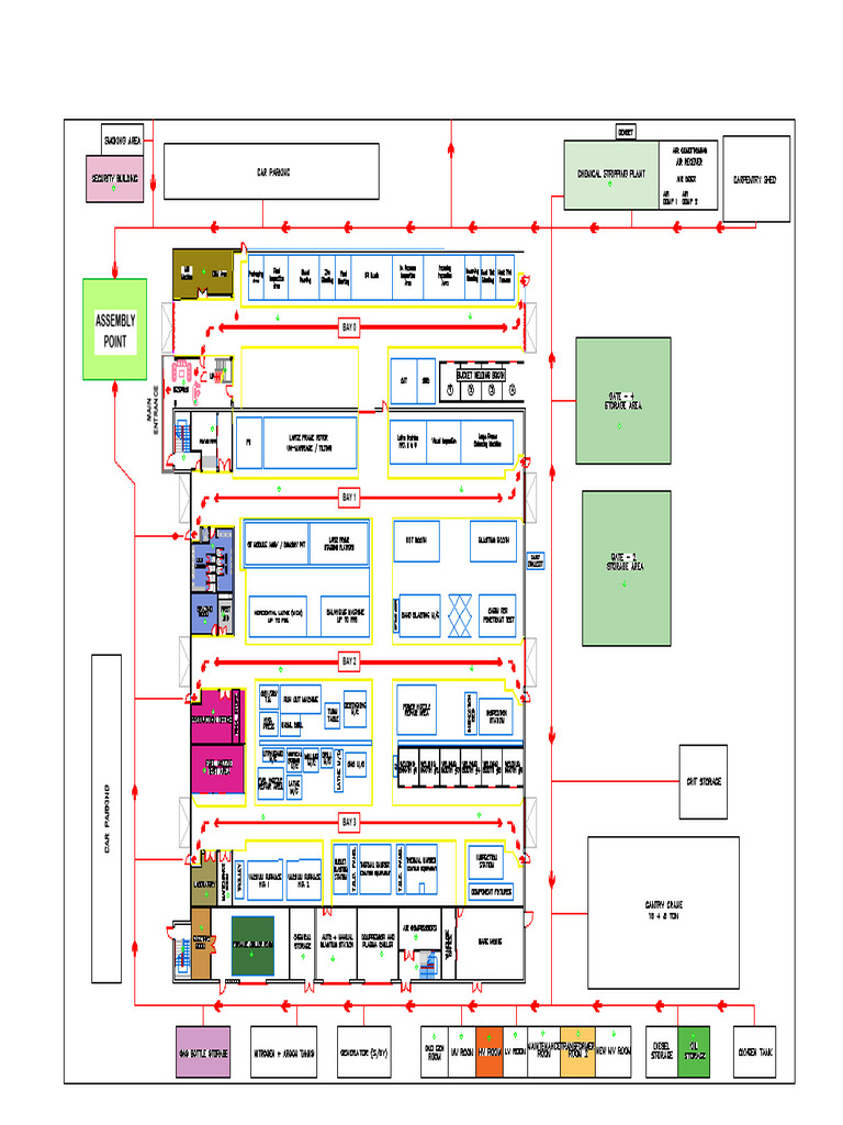 Assembly Bay Layout Overview | PDF