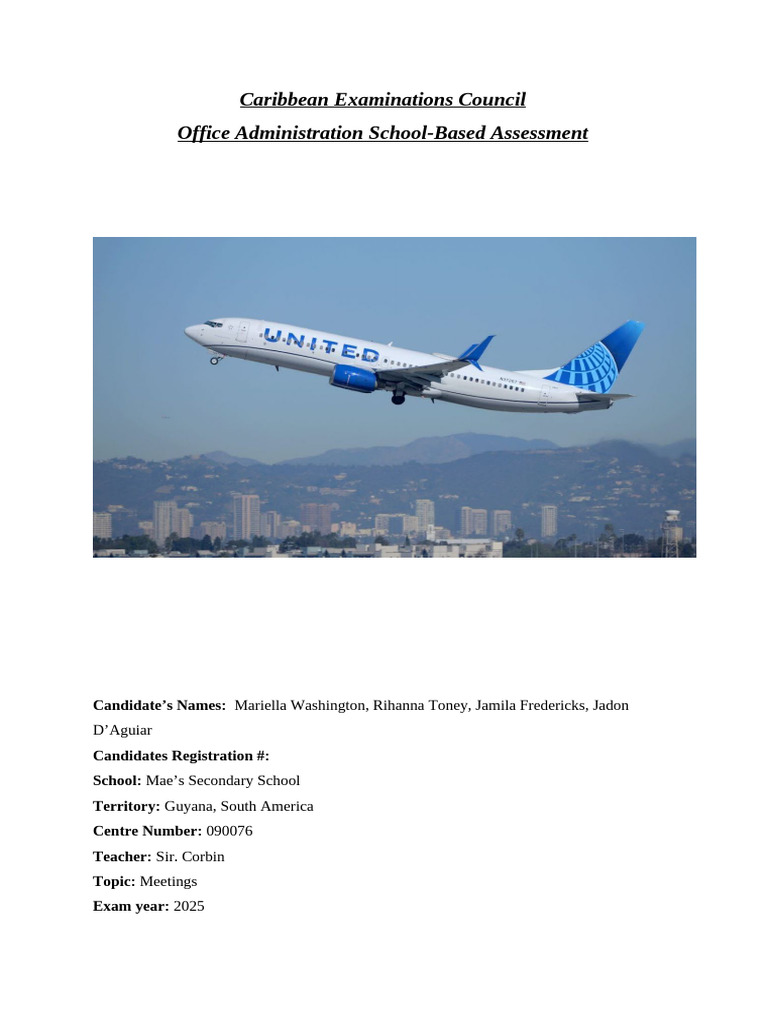 Group 4 Office Administration SBA | PDF | Transport | Information