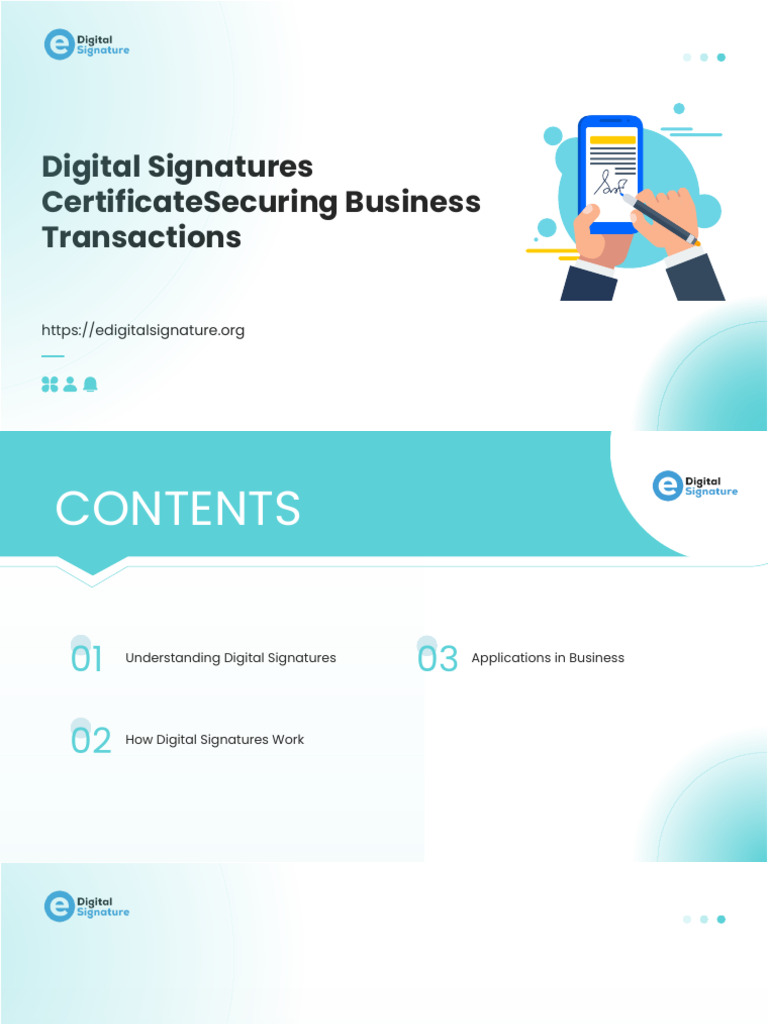 Digital Signatures Certificate | PDF | Public Key Cryptography | Encryption