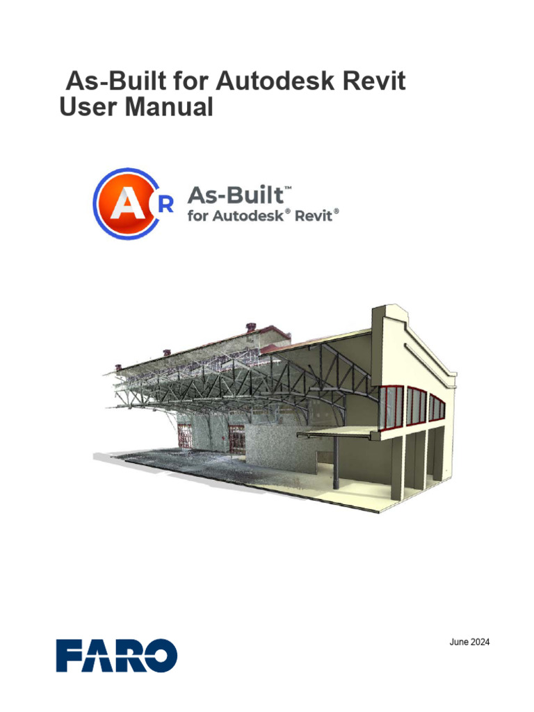 FARO as-Built-For-Revit User Manual en 2024-6 | PDF | Autodesk Revit | 3 D Computer Graphics