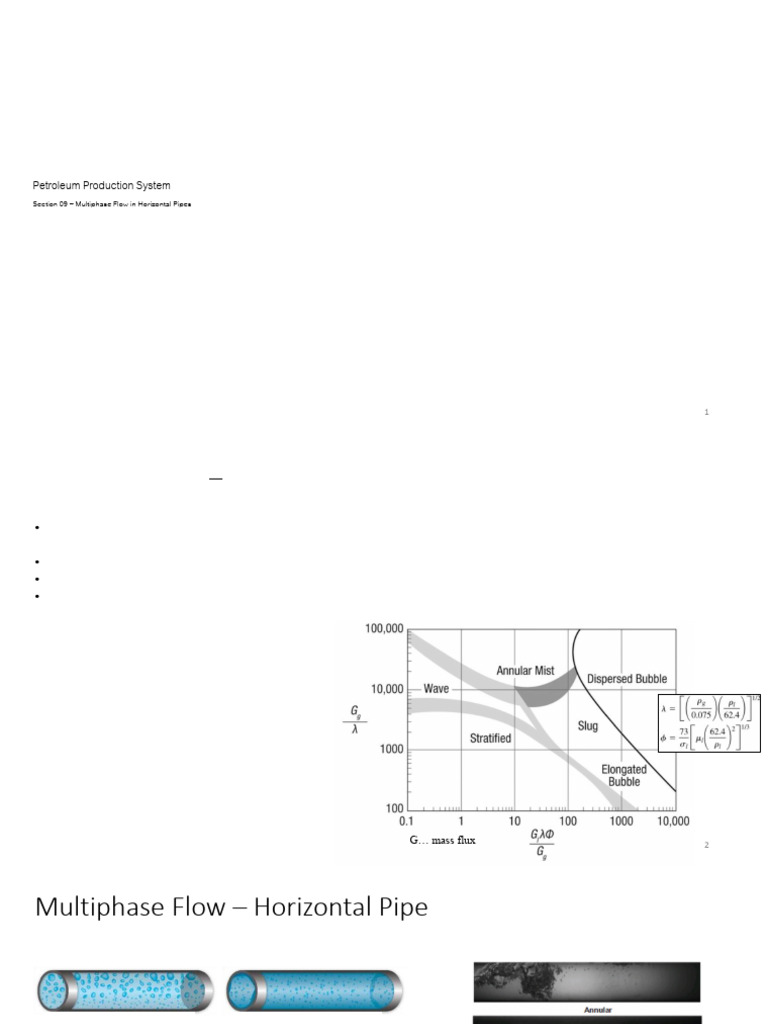 L9_ 2Phase Flow in Horizontal Pipes | PDF | Physical Quantities ...