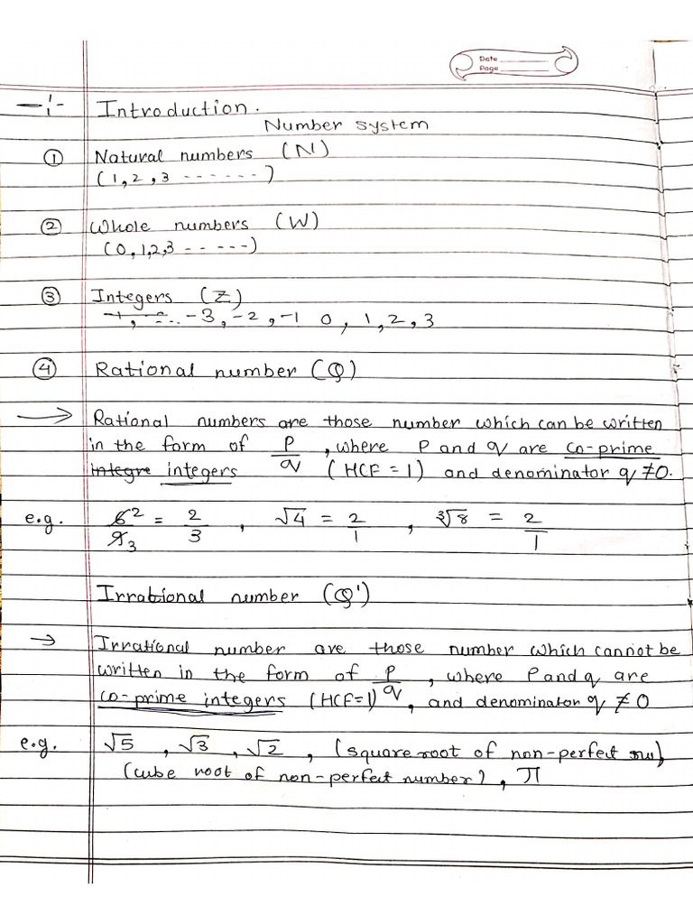 Class 10 Maths Introduction | PDF