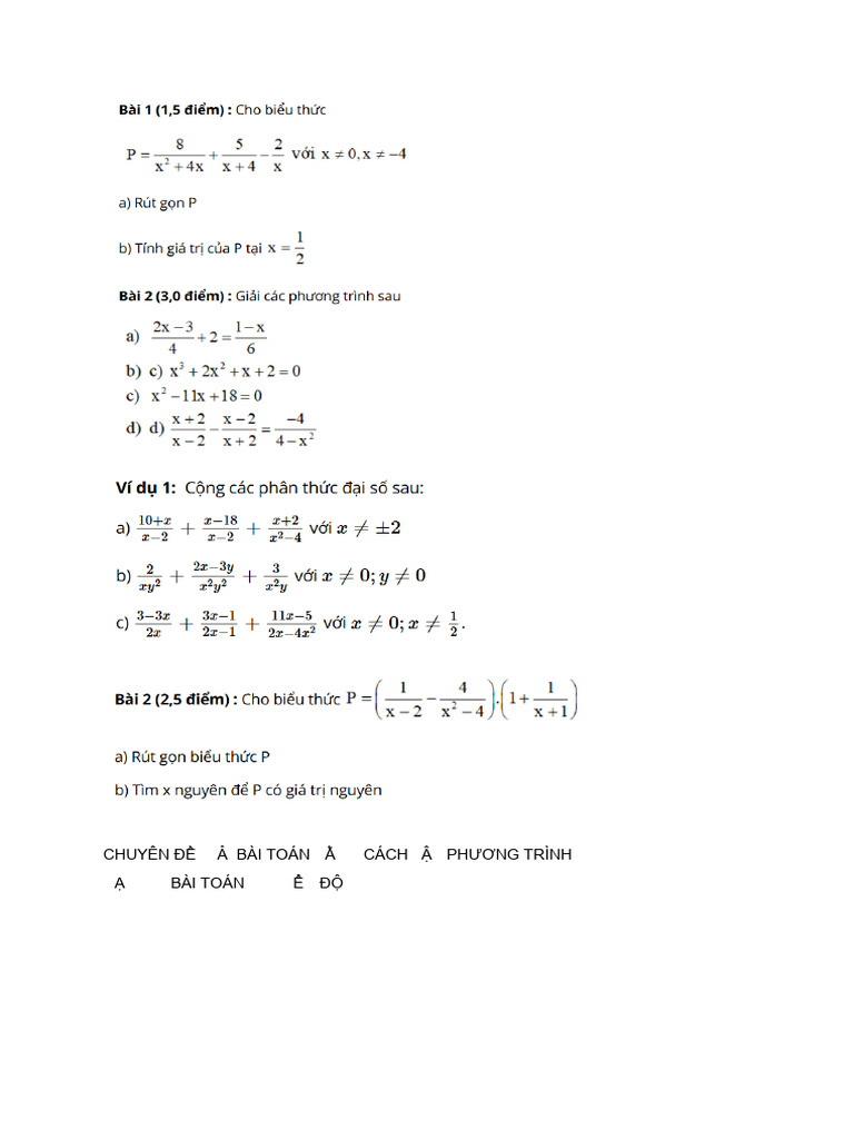 BTVN - Toán 8 | PDF