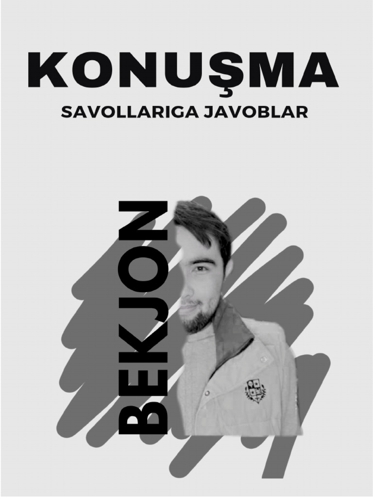 KONUŞMA savollariga javoblar | PDF