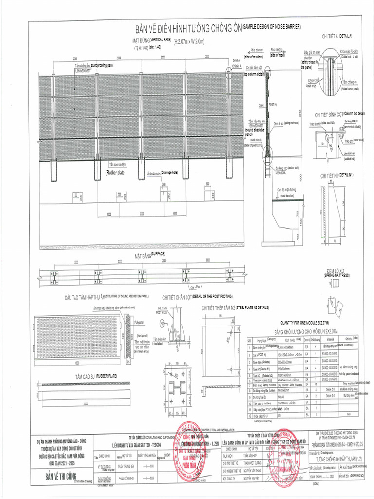 Vung Ang - Bung Drawing | PDF | Metals | Building Engineering