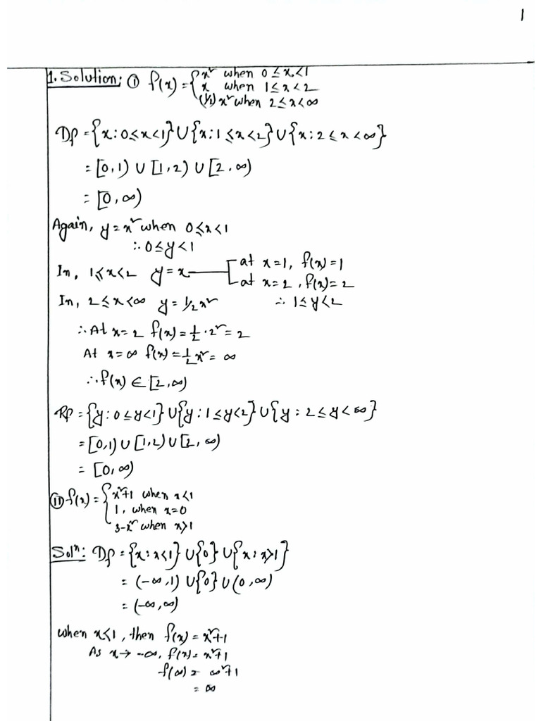 Calculus assignment | PDF