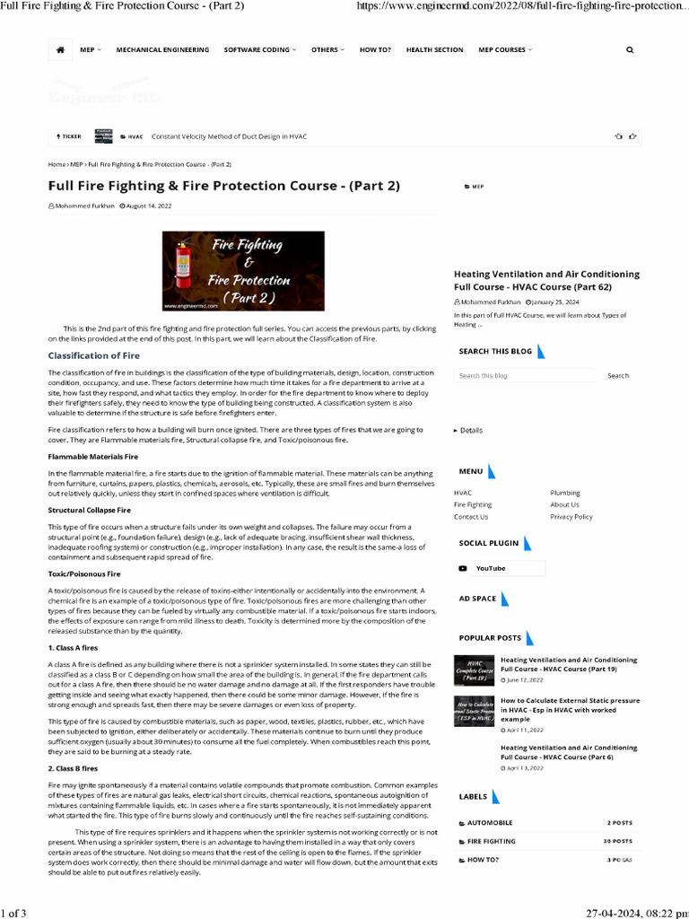 Firefighting 2 | PDF