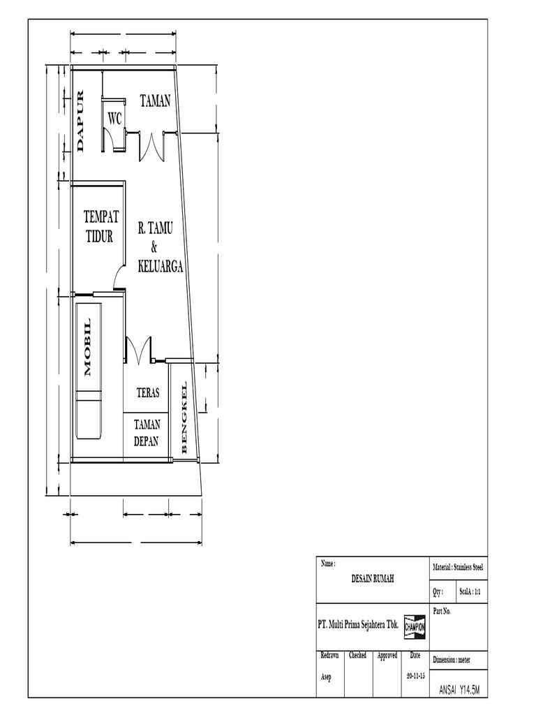 Gambar desain rumah gw-Model | PDF