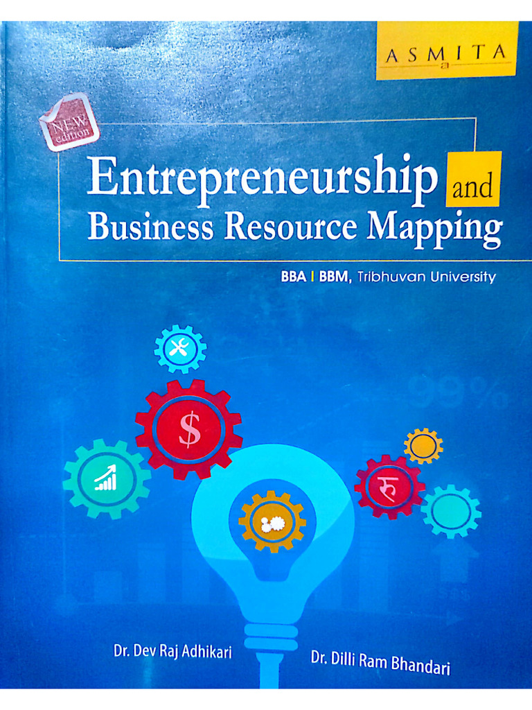 Entrepreneurship and Business Resource Mapping | PDF