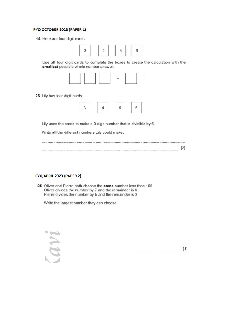 PS Class Test For Chpter 10 | PDF