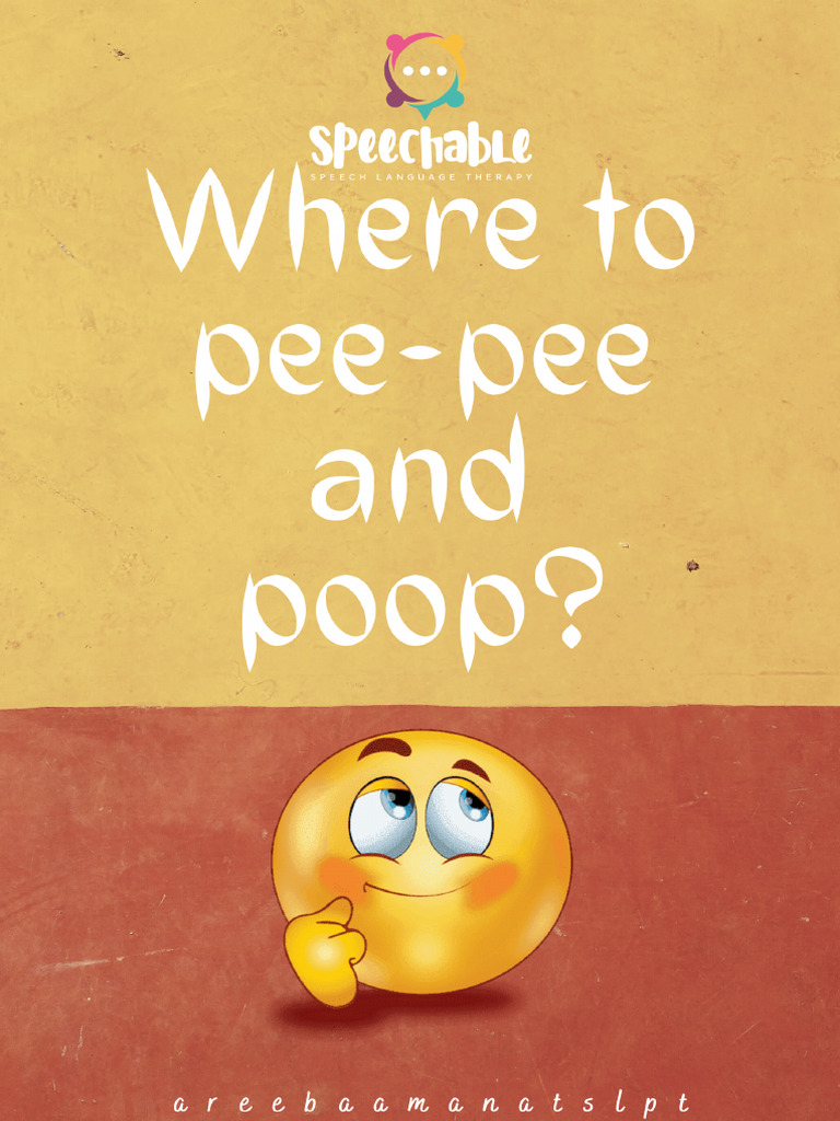 Where to Pee-pee and Poop | PDF