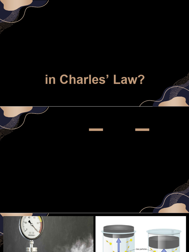 Gay Lussacs Law 1 | PDF