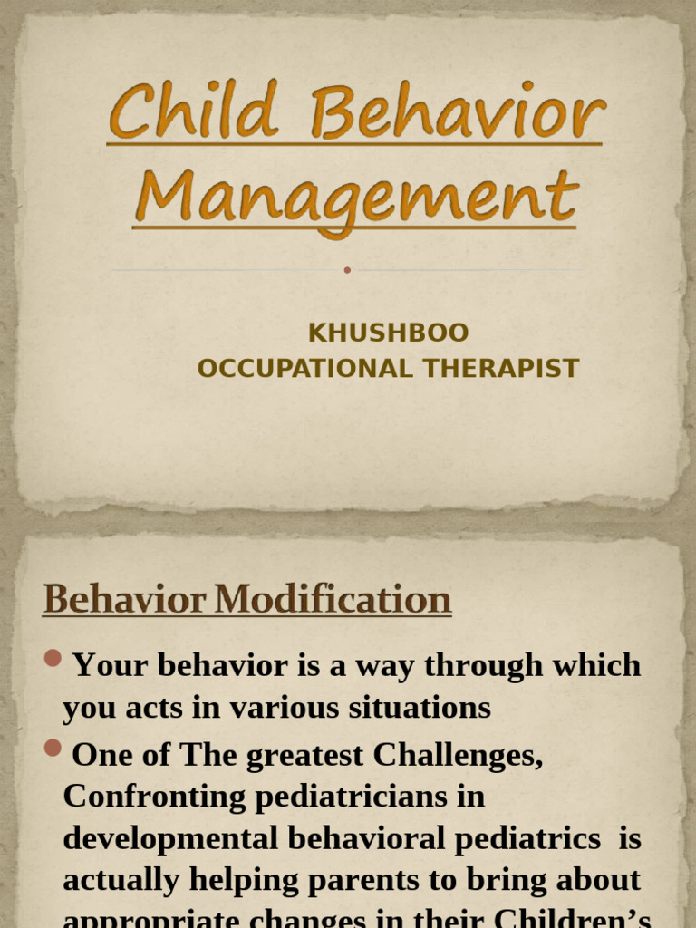 Behavior Modification | PDF | Reinforcement | Behavior
