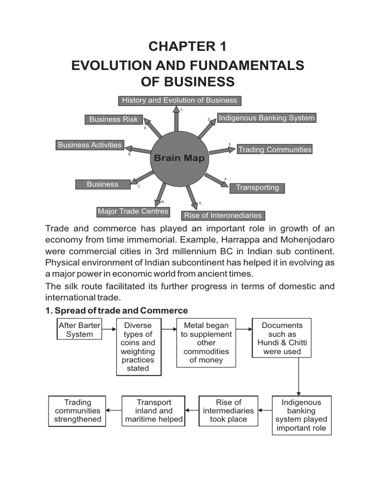 Evolution of Business and Trade in India | PDF | Business | Employment
