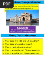Causes of Mumbai's Population Growth | PDF | Human Migration | Urbanization