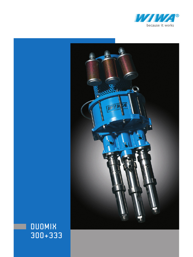 Wiwa Duomix 300 333 16S e | PDF | Pump | Valve