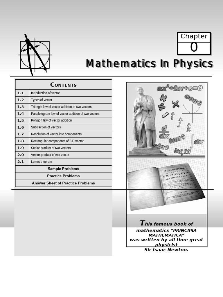 Mathematics in Physics (Contents) | PDF