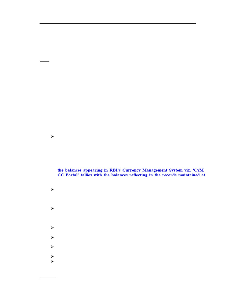 Annexure - B Scope of Work For Concurrent Auditor at Branches F.Y. 2025 ...