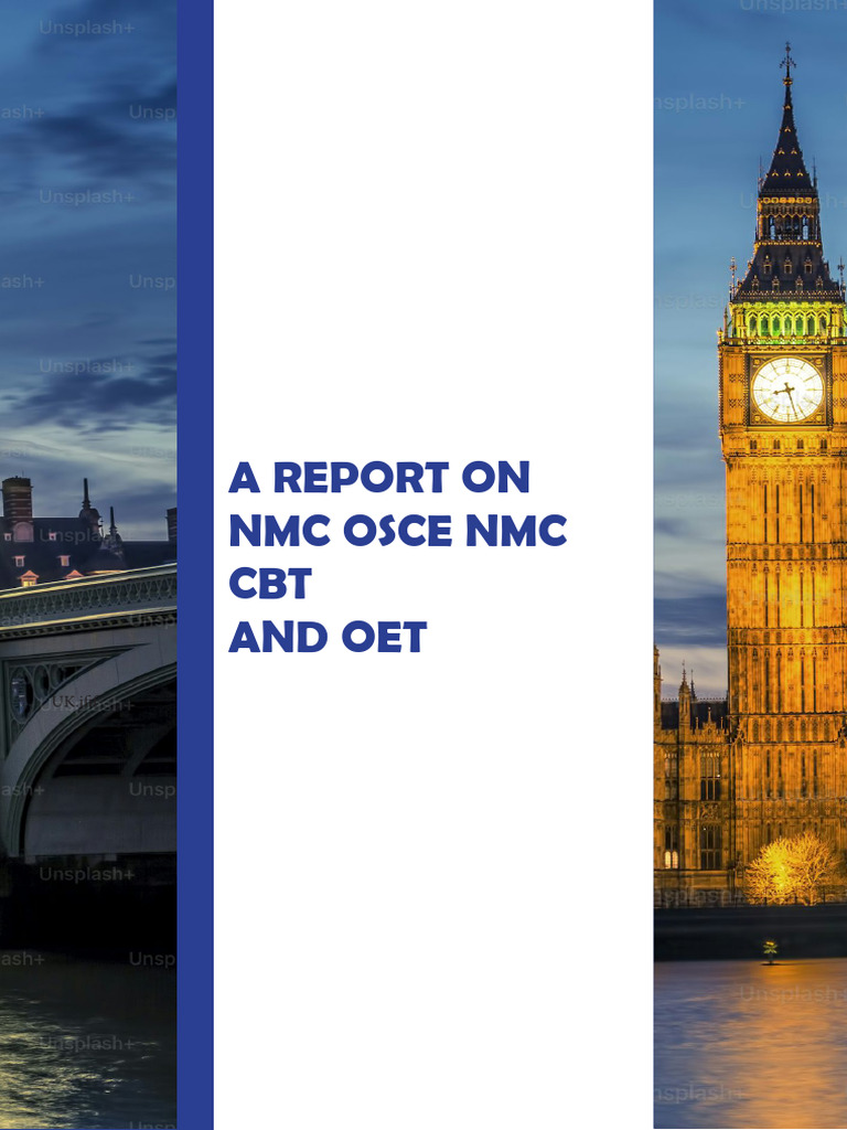 NMC CBT, OSCE & OET Report | PDF | Health Care