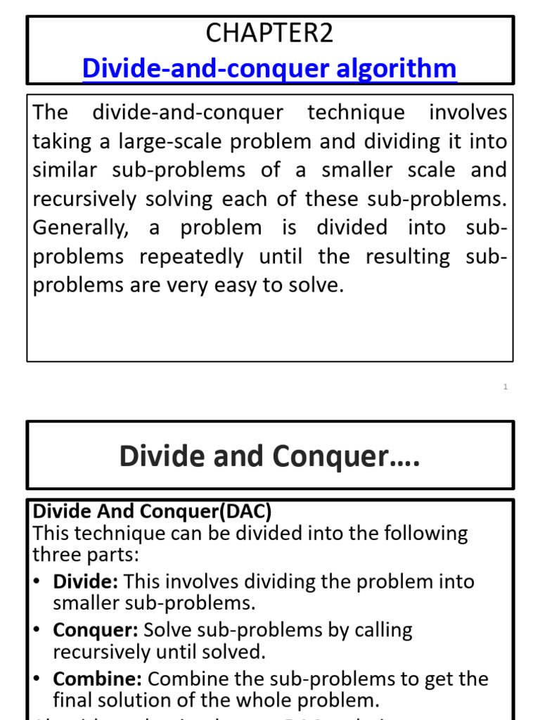 Design and An - Alysis Algo Chapter 2 All | PDF | Computer Science | Mathematical Logic