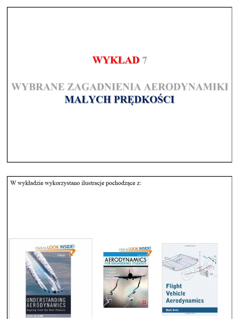 Aerodynamika W07 | PDF