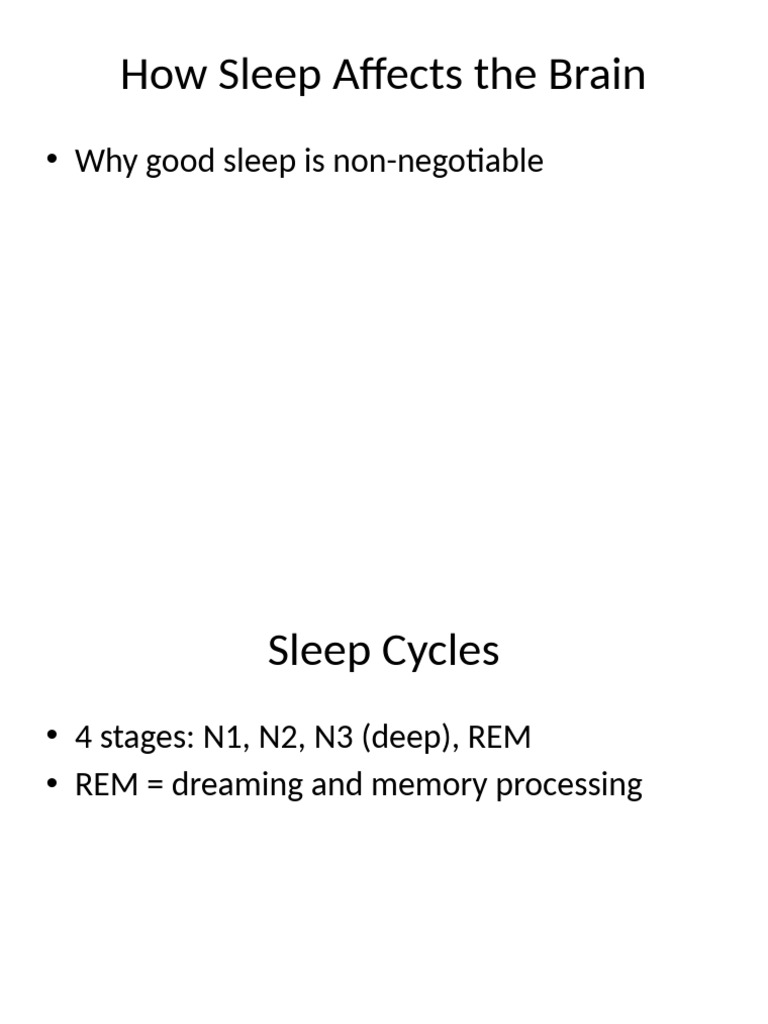 How_Sleep_Affects_the_Brain | PDF