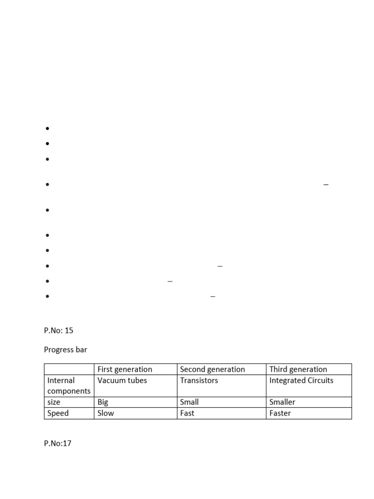 Computer Generations and Key Terms | PDF
