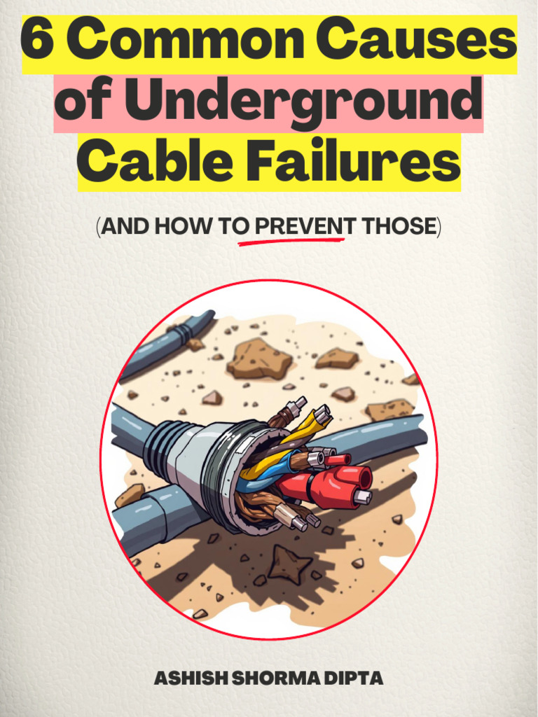 Common Causes of Underground Cable Failures | PDF | Corrosion ...