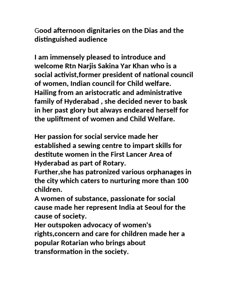 Nargis Sakina Profile | PDF